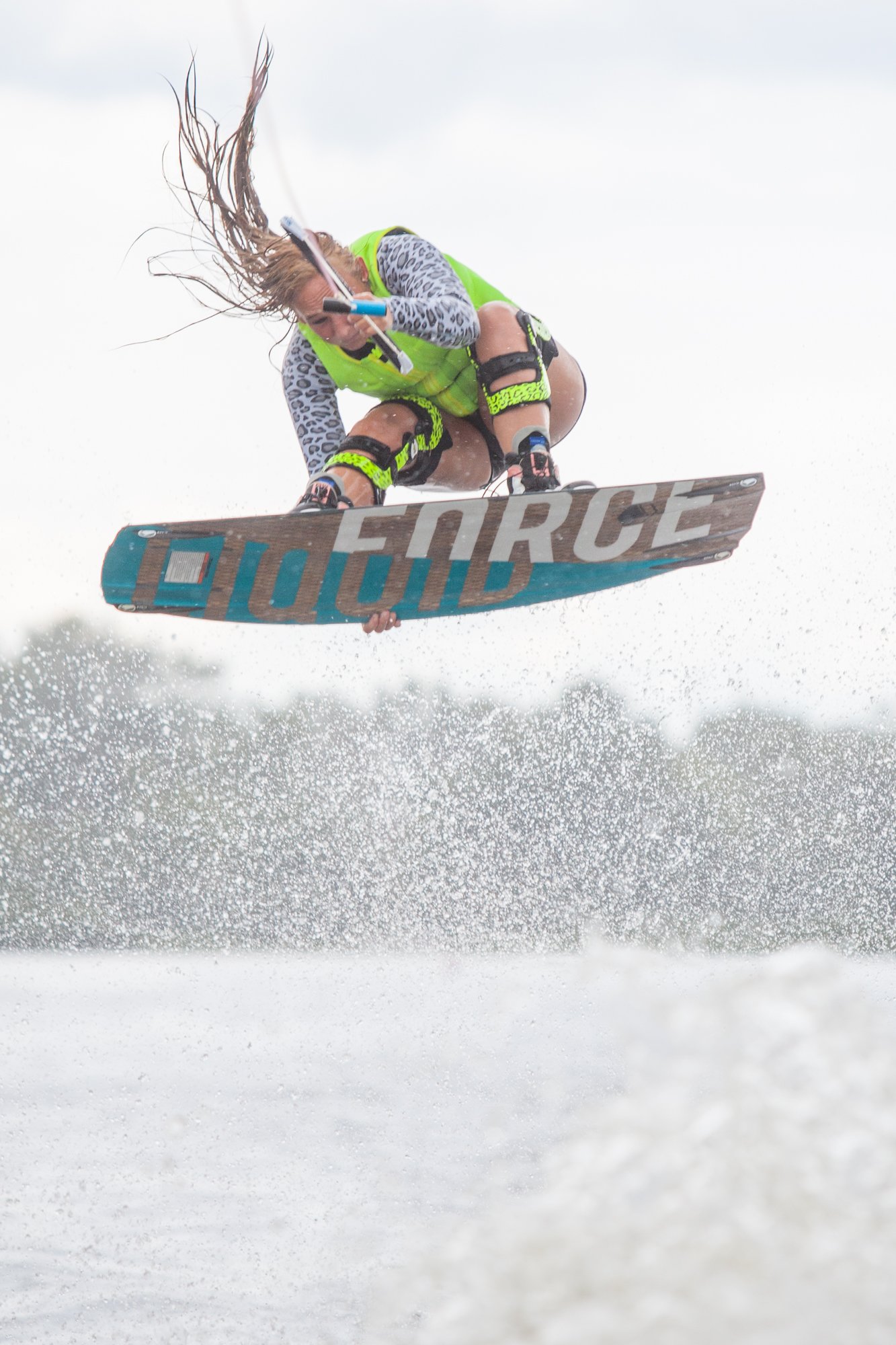 Emma Pickard, TeamGB ,at the 2019 Euros in Kiev, Ukraine - Wakeboard UK