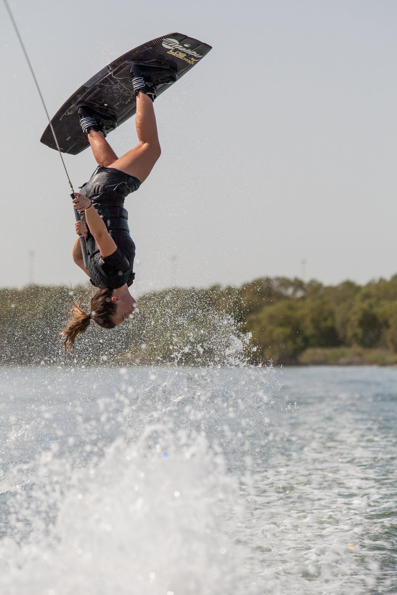 Katie Batchelor, TeamGB , at the 2019 Worlds in Abu Dhabi - Wakeboard UK
